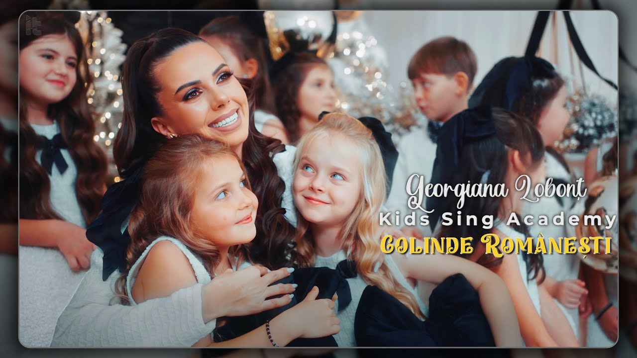 Georgiana Lobont ️ Kids Sing Academy Colinde Românești 2025 - Radio ...